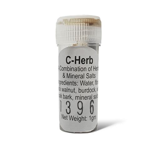 C Herb 1 Gram Nutritional Resources