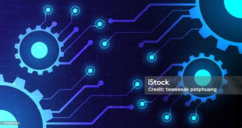 톱니 바퀴 패턴 기어 미래 기술 네트워크 디지털 기술 무선 기술 배경 Ep5 Performing Arts Event에 대한 스톡 벡터 아트 및 기타 이미지