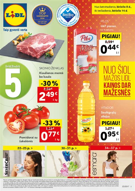 Reklaminiai Leidiniai LIDL Savaites Leidinys Puslapis Created With Publitas Com