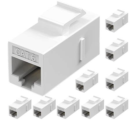 Jack Rj45 Cat 5 Cat5 Jacks Link Monoprice Cat5e Rj45 Female Connectors Punch Down Keystone Punch