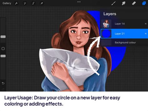 how to draw a perfect circle in procreate brush galaxy
