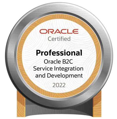 Thiago Barbosa On Linkedin Oracle B2c Service Integration And Development 2022 Certified…