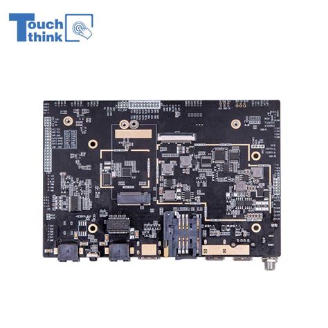 Six Core 1 8GHz Android 7 1 9 0 Industrial Dual Ethernet Mainboard With RS232 EDP LVDs