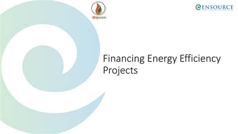 Energy Efficiency Project Financing In India Pdf