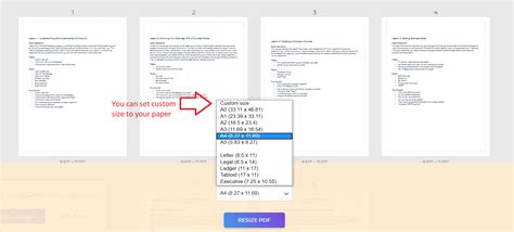 How To Change Dimensions Of PDF Paper