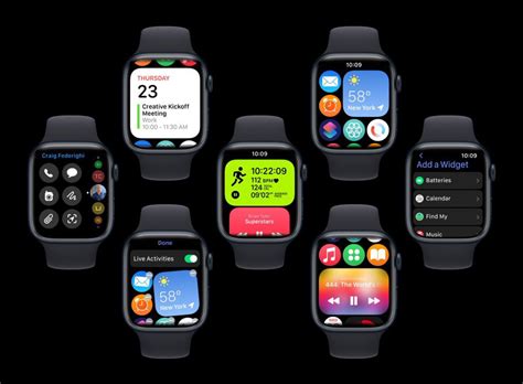 Apple To Introduce New Widget System For Apple Watch With Watchos 10