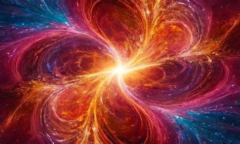 Premium Photo A Star Cluster Is Shown With A Star In The Center