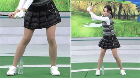 Sbs골프 아카데미 김다나 레슨 물병을 이용하여 아웃 인 궤도 교정하는 연습방법 Sbs Golf