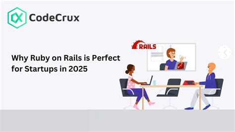 Why Ruby On Rails Is Perfect For Startups In 2025 Codecrux Web