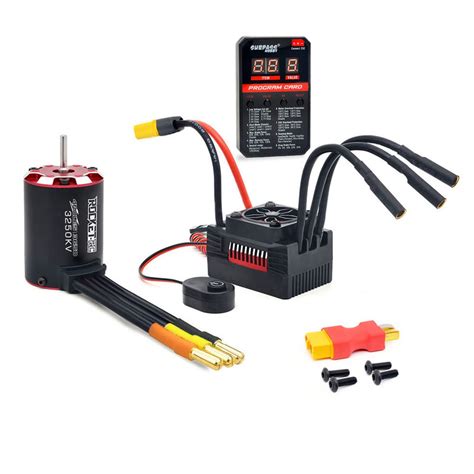 Buy Surpass Hobby Usa 3650 3250kv Brushless Motor Esc Waterproof Sensorless Motor With 60a Esc