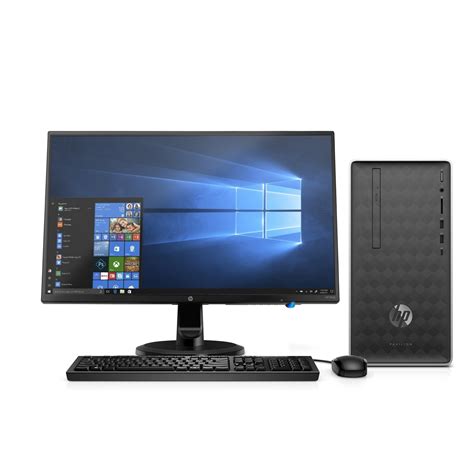 Hp G Microtower Pc Intel Core I Gb Ram Tb Hdd Monitor Desktop The Tomorrow