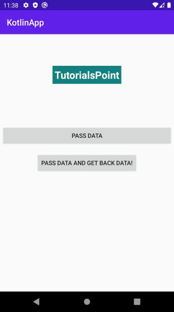 How To Pass Data Between Activities On An Android Application Using Kotlin