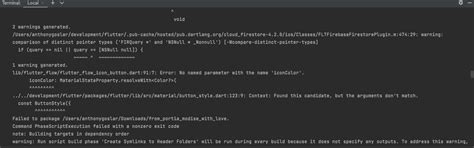 Flutterflowiconbuttondart No Name Parameter Iconcolor · Issue 773 · Flutterflow