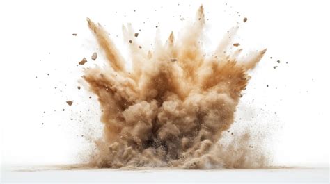 Dust Explosion Premium Ai Generated Image