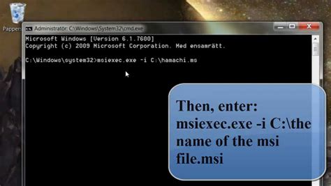 Learn How To Open A Msi File In Windows 7