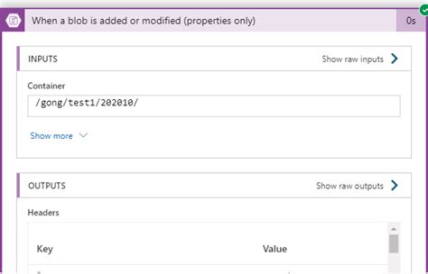 Dynamically Get Blob Contents When A New Folder Gets Created In The Storage Account Container
