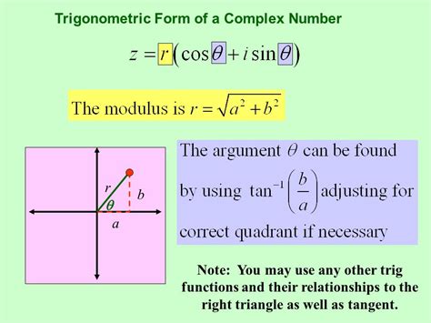Trigonometric Polar Form Of Complex Numbers Ppt Video Online Download