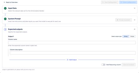 Add Expected Outputs For Annotation Builders