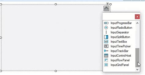 Inputgridpanel Layout Inputpanel For Winforms Componentone