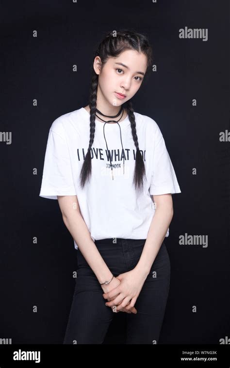 Taiwanese Actress And Musician Ouyang Nana Poses For Portrait Photos