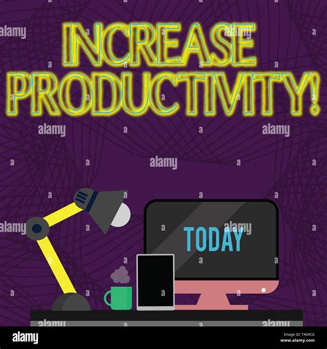 Handwriting Text Increase Productivity Conceptual Photo Improve The