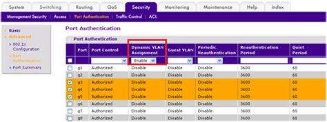 How Do I Enable Dynamic VLAN Assignment On Smart Switch Models GS516TP GS728TP GS728TPP And
