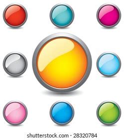 Green Glossy Button Stock Photos And Pictures 149 559 Images Shutterstock