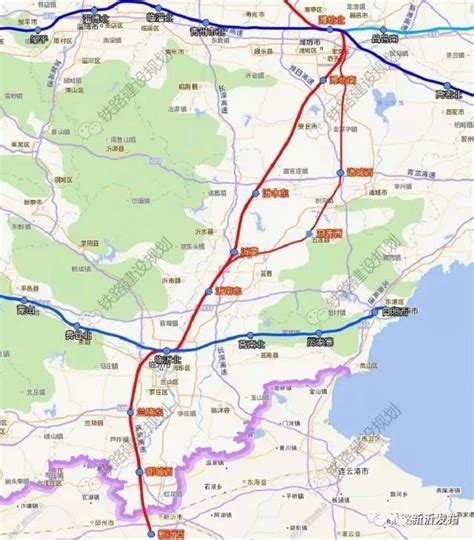 京沪二通道潍坊至新沂段可研线路方案出炉，2020年下半年开工政务澎湃新闻 The Paper