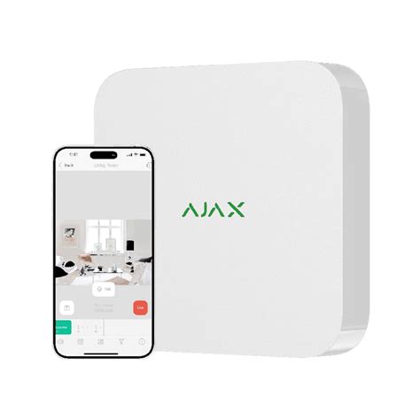 AJAX NVR Ch White Network Video Recorder For Channels MEGATEH Eu Online Shopping EU