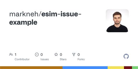 Github Marknehesim Issue Example