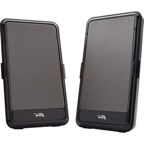 Cyber Acoustics Portable Usb Laptop Computer Speaker Made For Compact Laptop Travel Walmart
