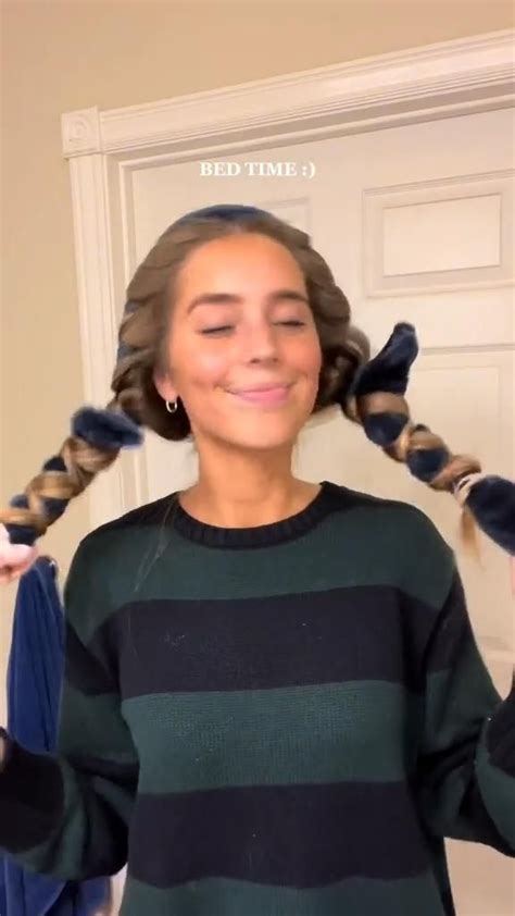 My Tried And True Method🙌🏻😇 Heatlesscurls Heatlesscurls Tutorial Heatless Curls Heatless