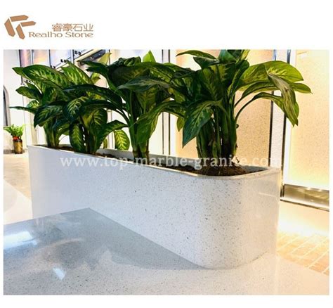 Terrazzo каменни саксии доставчици и производители Китай евтина цена