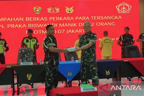 Tiga Oknum Tni Kasus Pembunuhan Imam Masykur Segera Diadili