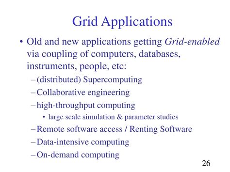 Ppt Grid Computing 2 Special Topics In Computer Engineering
