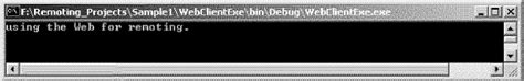 Remoting Over The Web In Vbnet