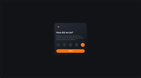 Frontend Mentor Animated Rating Component In React Coding Challenge