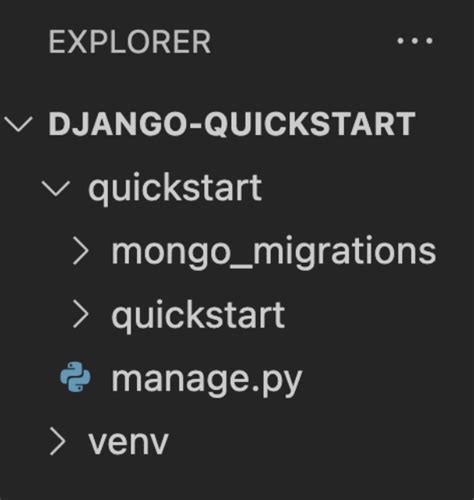Django Mongodb Backend Quickstart Dev Community