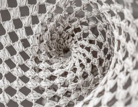 Abstract Spiral Mesh Lattice Structure Stock Illustration