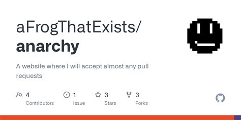 Github Afrogthatexistsanarchy On This Website I Will Accept Almost Any Pull Requests