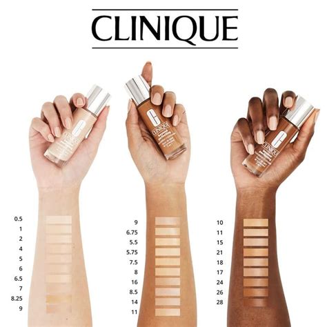 Clinique Foundation Color Chart Hqzy
