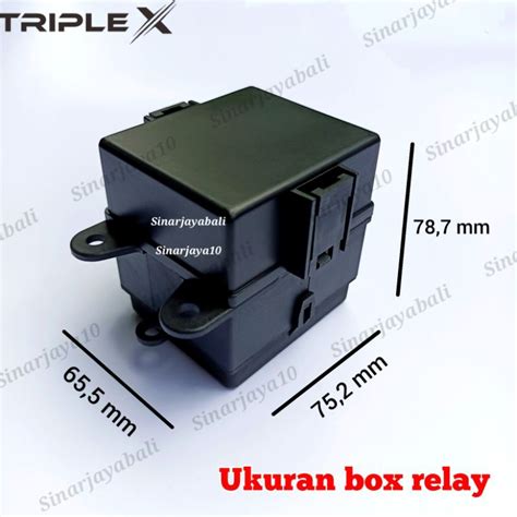 Jual Kotak Relay Box Rellay Rilay 4 Tempat Sekring Fuse Rumah Relay Standar Dan Relay Mini Mikro
