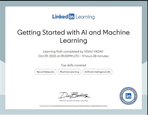 Vishu Yadav On Linkedin Ai Machinelearning Continuouslearning Professionaldevelopment