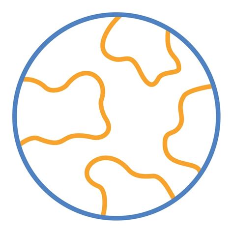 El Cono Del Planeta Tierra Vector Premium