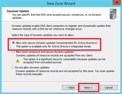 Configure Primary Zone In Windows DNS Server