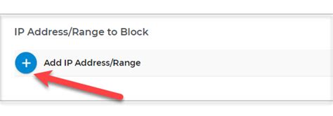 blocking users with specific ip addresses from accessing your site
