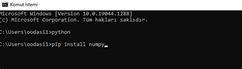 Python Numpy Modülü Bilişim Paylaşım