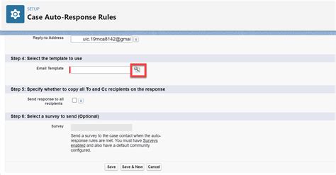 How To Set Up Case Auto Response Rule In Salesforce Salesforce Faqs