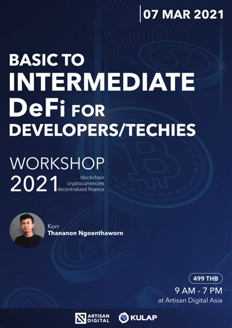 Basic To Intermediate Defi For Developerstechies Chiang Mai Eventpop