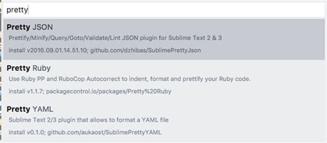 Pretty Json Format In Sublime In Seconds An Integrated World